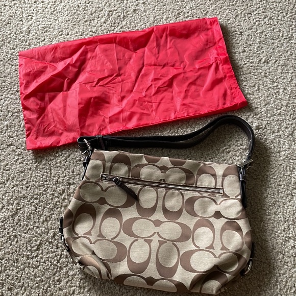 Coach | Bags | Coach Purse Classic Signature Brown E59f15067 | Poshmark